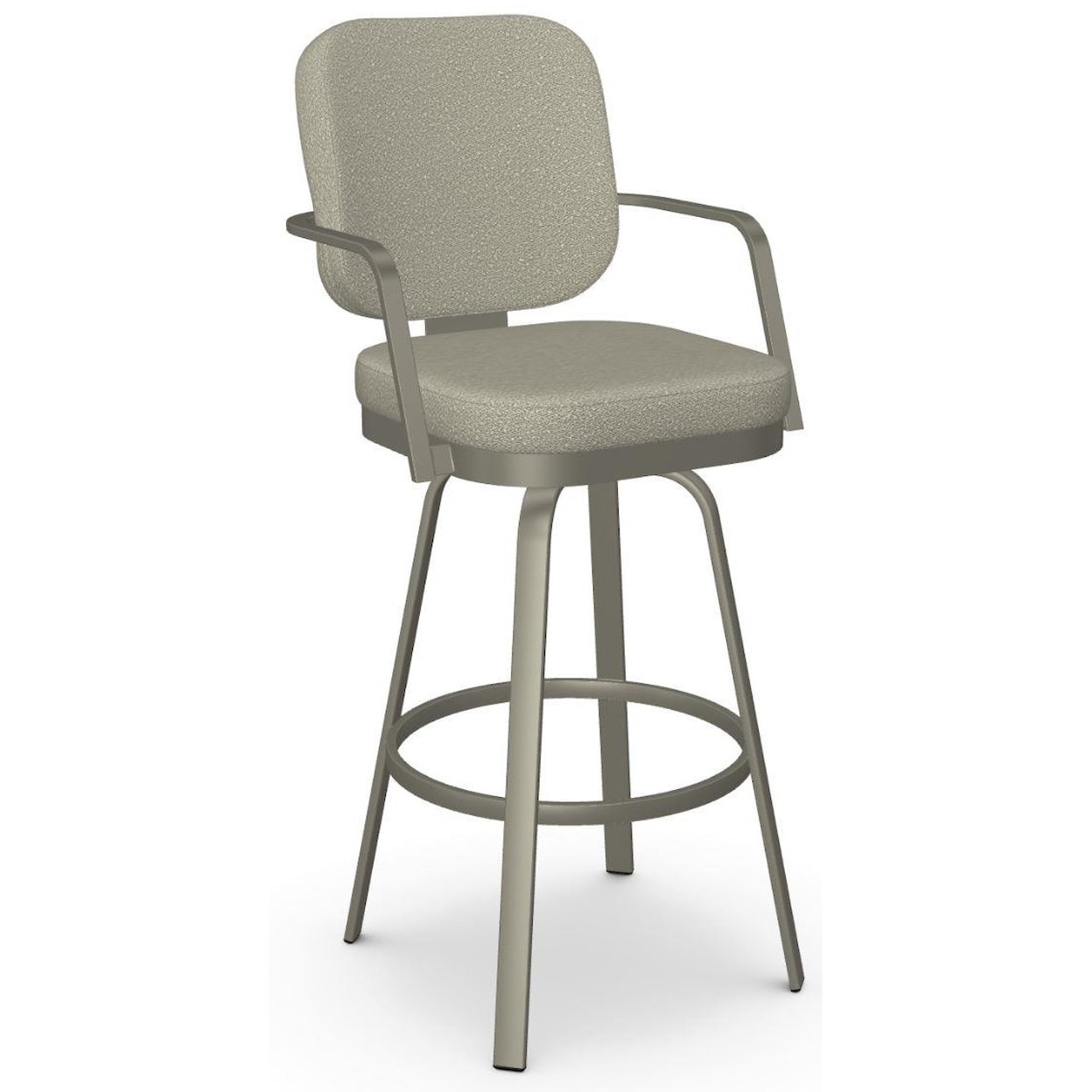 Amisco Farmhouse 000028377025 Customizable 30 Dorsey Swivel Bar Stool